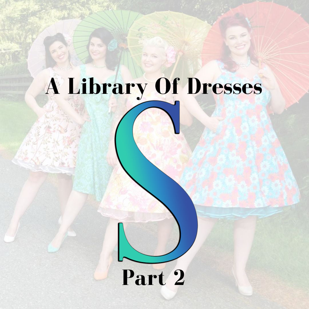 A Library of Dress designs: Chapter "S" ~ Part 2 – Cherry Velvet