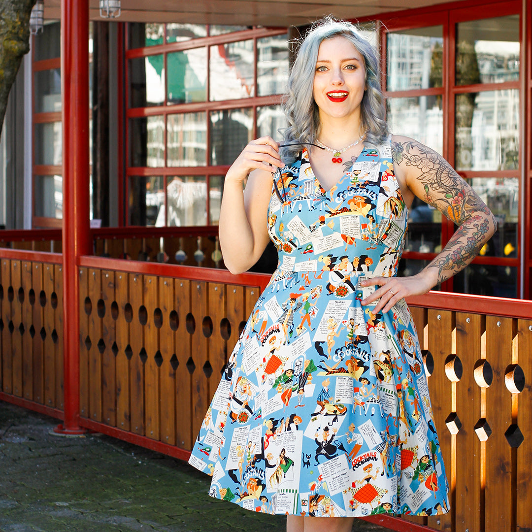 A Blast From The Past: Atomic Attire – Cherry Velvet